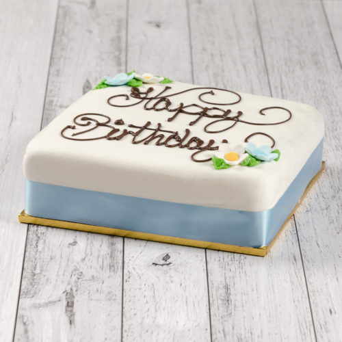 Personalised Fruit Cake – Iced All Over - Shingle Inn City Hall