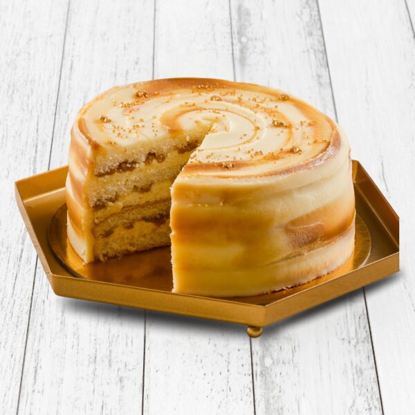 Salted Caramel Swirl Cake - Shingle Inn City Hall